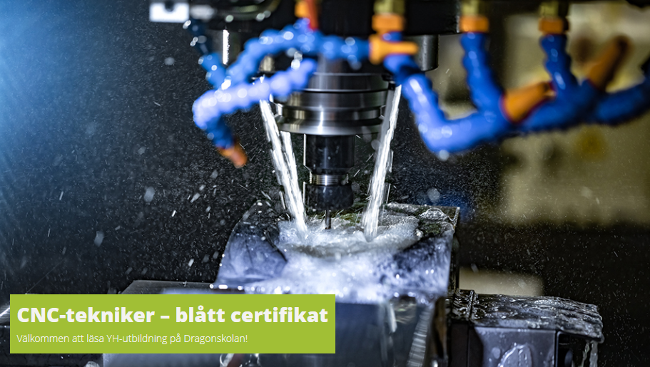CNC tekniker – blått certifikat - YH-flex | studier.se En utbildning ...