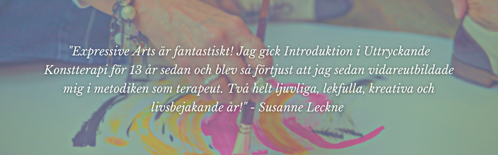 Arbeta med konst och uttryck i terapi, vård och professionell utveckling